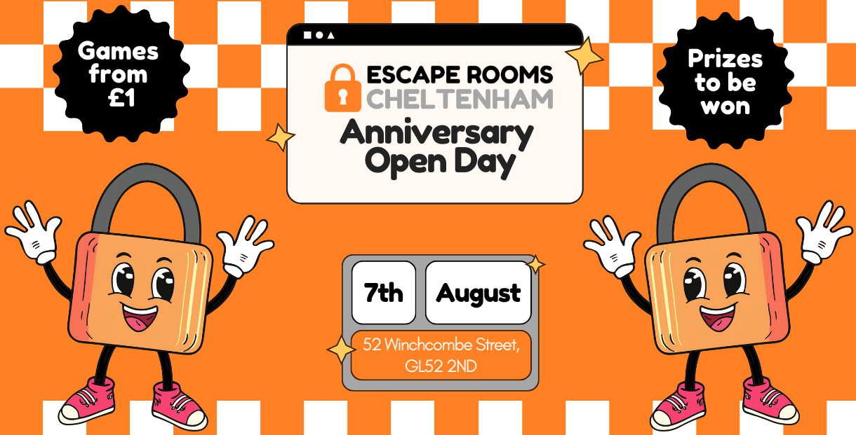 Welcome to Escape Rooms Cheltenham - Escape Rooms Cheltenham
